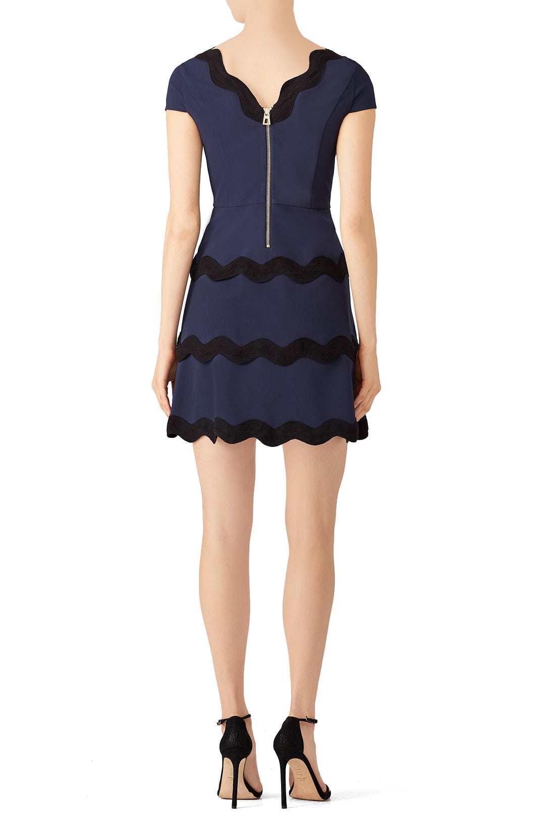 Navy Ric Rac Dress by Sail to Sable | Rent the Runway