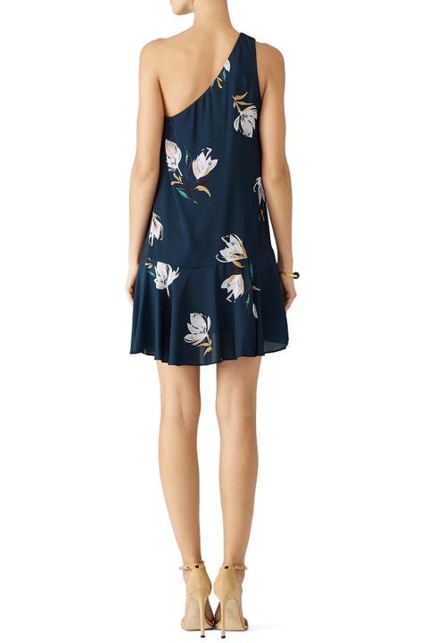 Floral Painted Drop Waist Dress by Amanda Uprichard | Rent the Runway