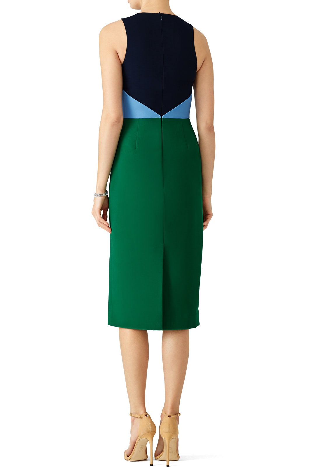 Multi Colorblock Dress by Diane von Furstenberg | Rent the Runway