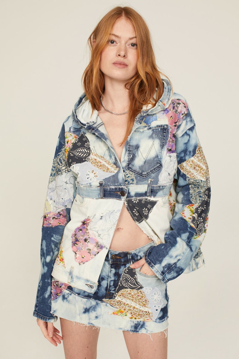 Upcycled Bleached Jacket by Nigel Xavier | Rent the Runway