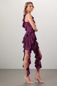 Wilda Ruffle Dress by SIMKHAI | Rent the Runway