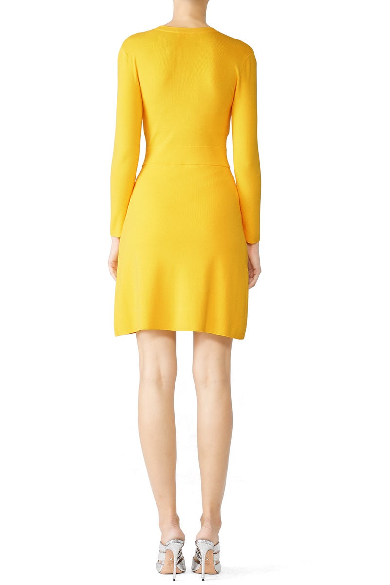 Yellow Hadley Dress by A.L.C. | Rent the Runway