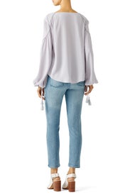 Grey Ida Top by ASTR for $39 | Rent the Runway