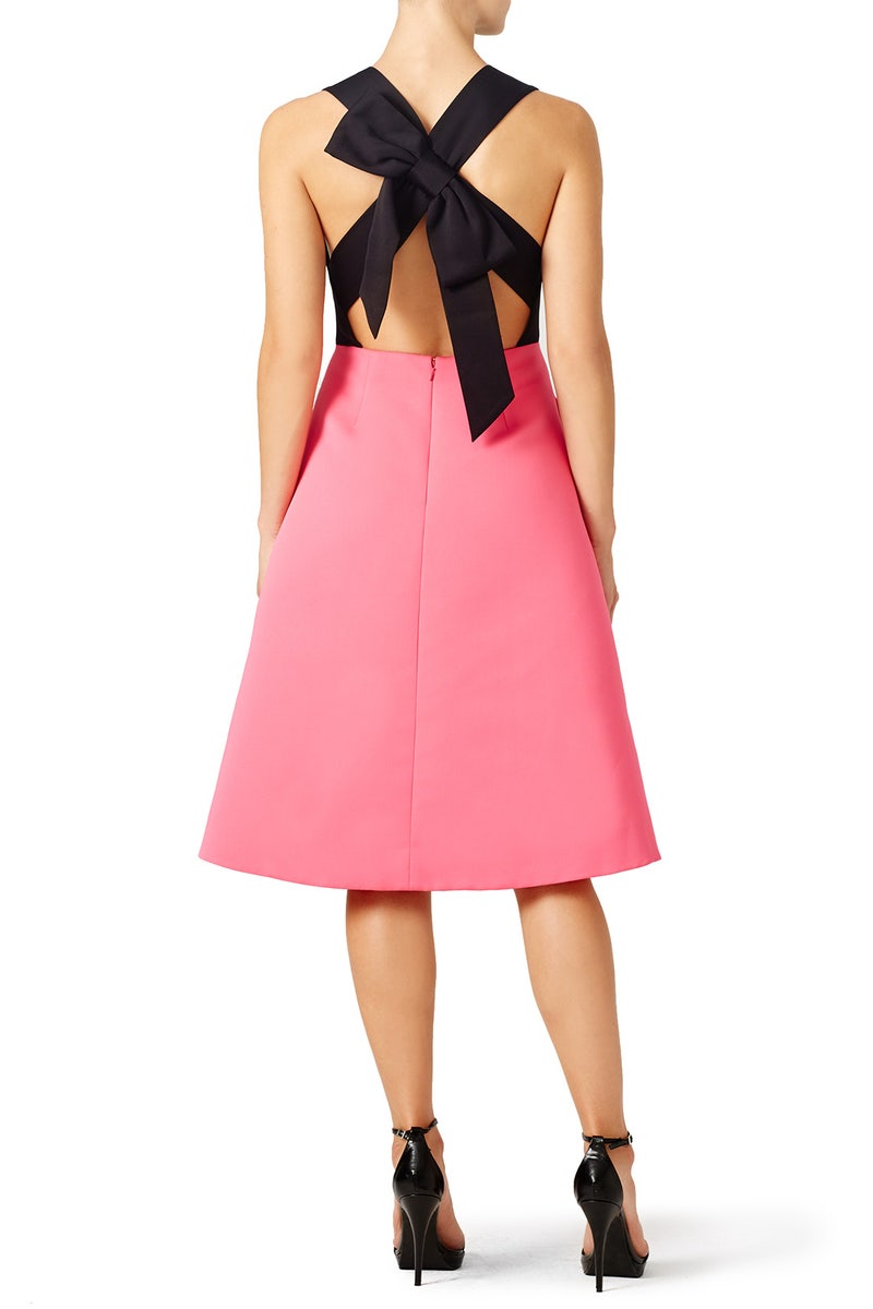 Colorblock Bowback Dress by kate spade new york | Rent the Runway