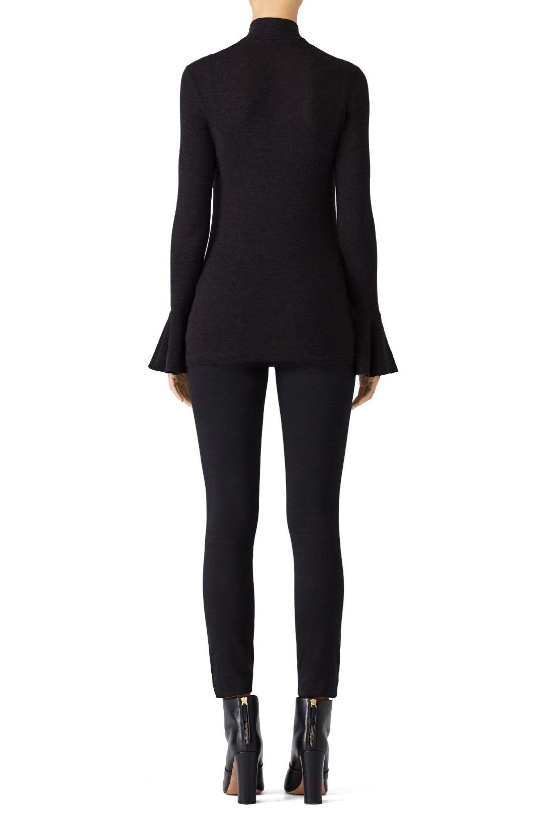 Black Heather Top by Badgley Mischka | Rent the Runway