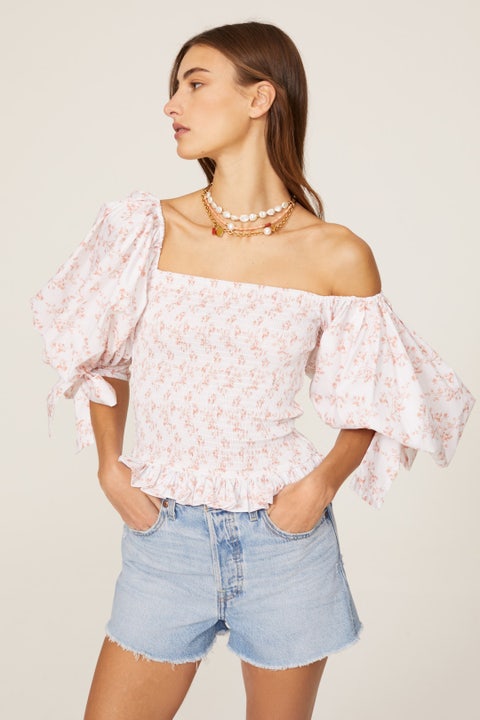 Nora Top by CAROLINE CONSTAS | Rent the Runway