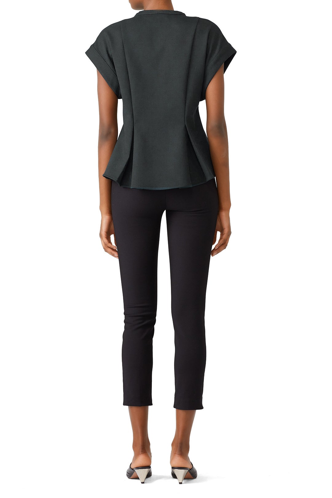 Green Wool Tradition Top by Sea New York | Rent the Runway
