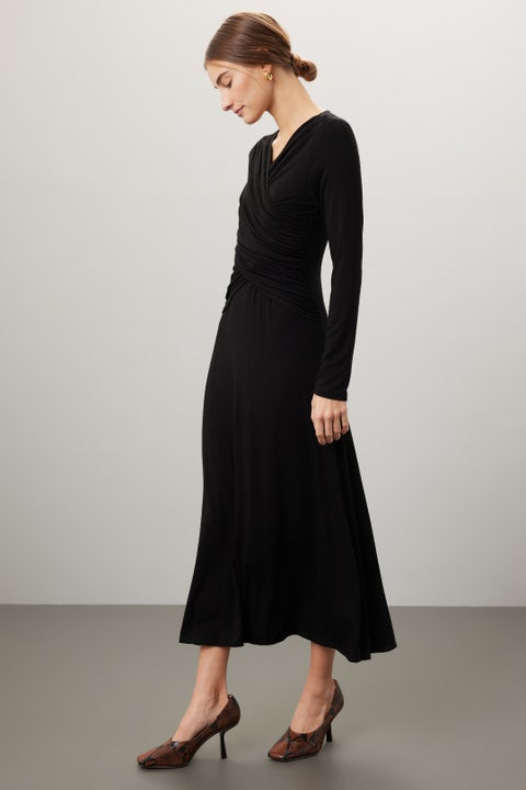 Cross Front Midi Dress by Fifteen Twenty | Rent the Runway
