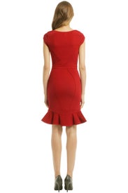 Red Snapper Dress by ZAC Zac Posen | Rent the Runway