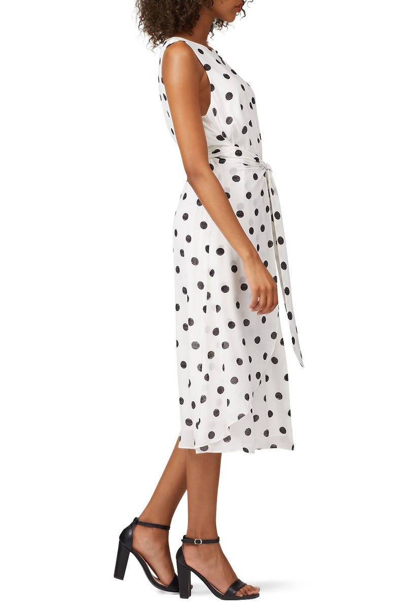 Ivy Dotted Midi Dress by RACHEL ROY COLLECTION | Rent the Runway