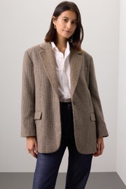 Contrasting Blazer by Sandro | Rent the Runway