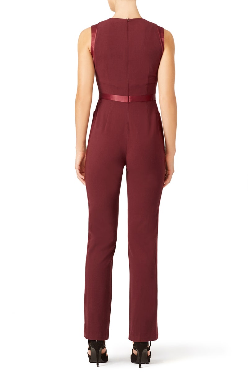 Red Garnet Jumpsuit by Raoul | Rent the Runway