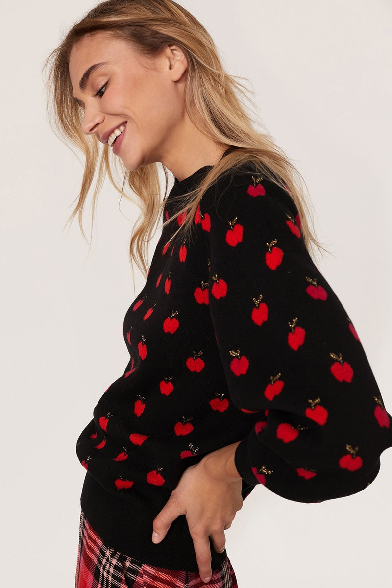 Apple Toss Sweater by kate spade new york | Rent the Runway