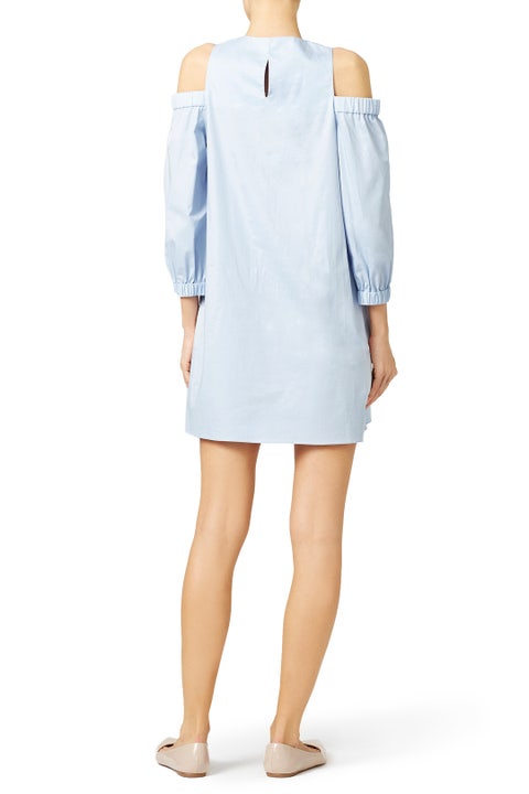 Powder Blue Architect Dress by Tibi | Rent the Runway