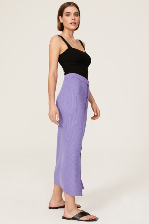 Merino Wool Silk Skirt by NAADAM | Rent the Runway