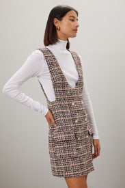 Tweed Pinafore Dress by English Factory | Rent the Runway
