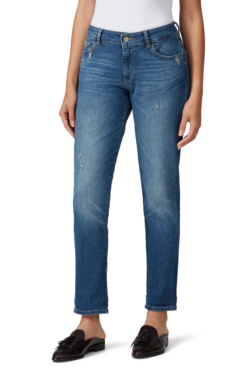 Riley Mid Rise Boyfriend Jeans by DL1961 | Rent the Runway