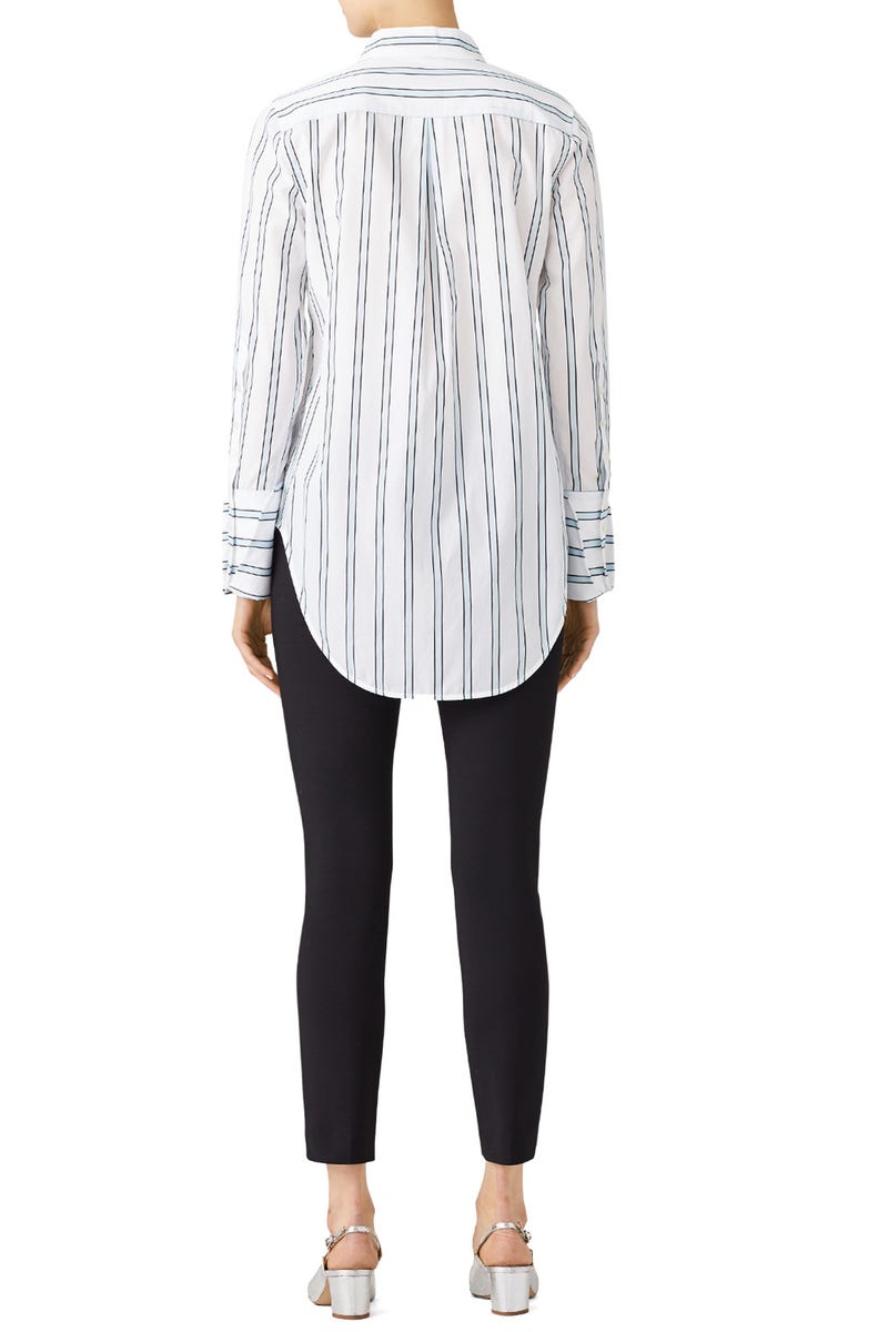 Striped Essential Button Down by Equipment | Rent the Runway