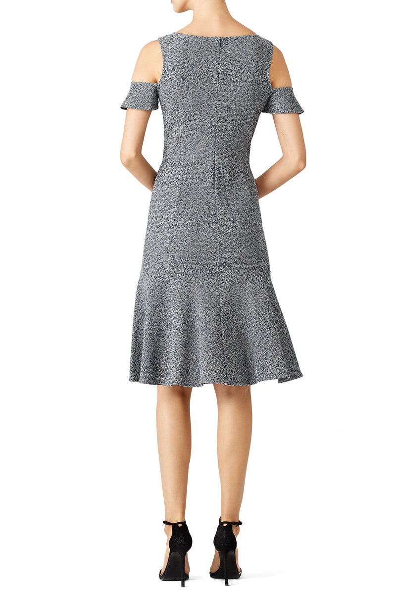 Grey Open Shoulder Dress by DEREK LAM | Rent the Runway