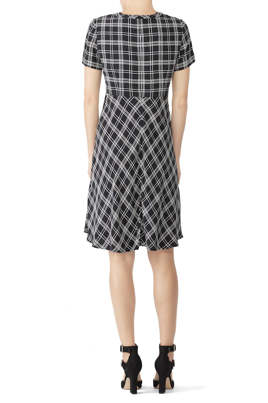 Plaid Ruffle Dress by Slate & Willow | Rent the Runway