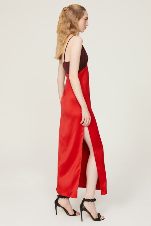 Two Tone Slip Dress by Marina Moscone x RTR | Rent the Runway
