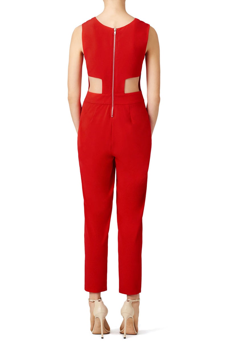 Keegan Heavy Crepe Jumpsuit by BB Dakota | Rent the Runway