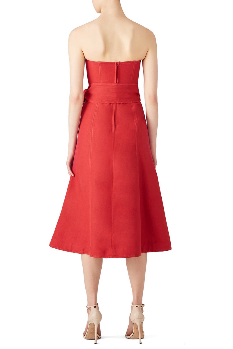 Red Confessions Dress by C/MEO COLLECTIVE | Rent the Runway