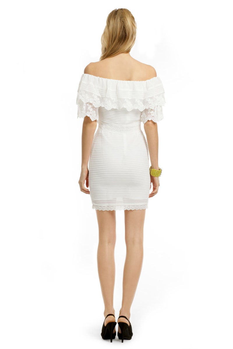 White Lace Whispers Dress by Alice by Temperley | Rent the Runway