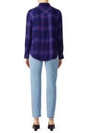 Hunter Button Down by Rails for $30 | Rent the Runway