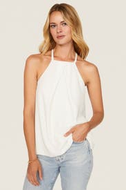 White Cross Back Top by Great Jones for $35 | Rent the Runway