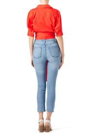 Red Arietta Top by Habitual for $26 | Rent the Runway