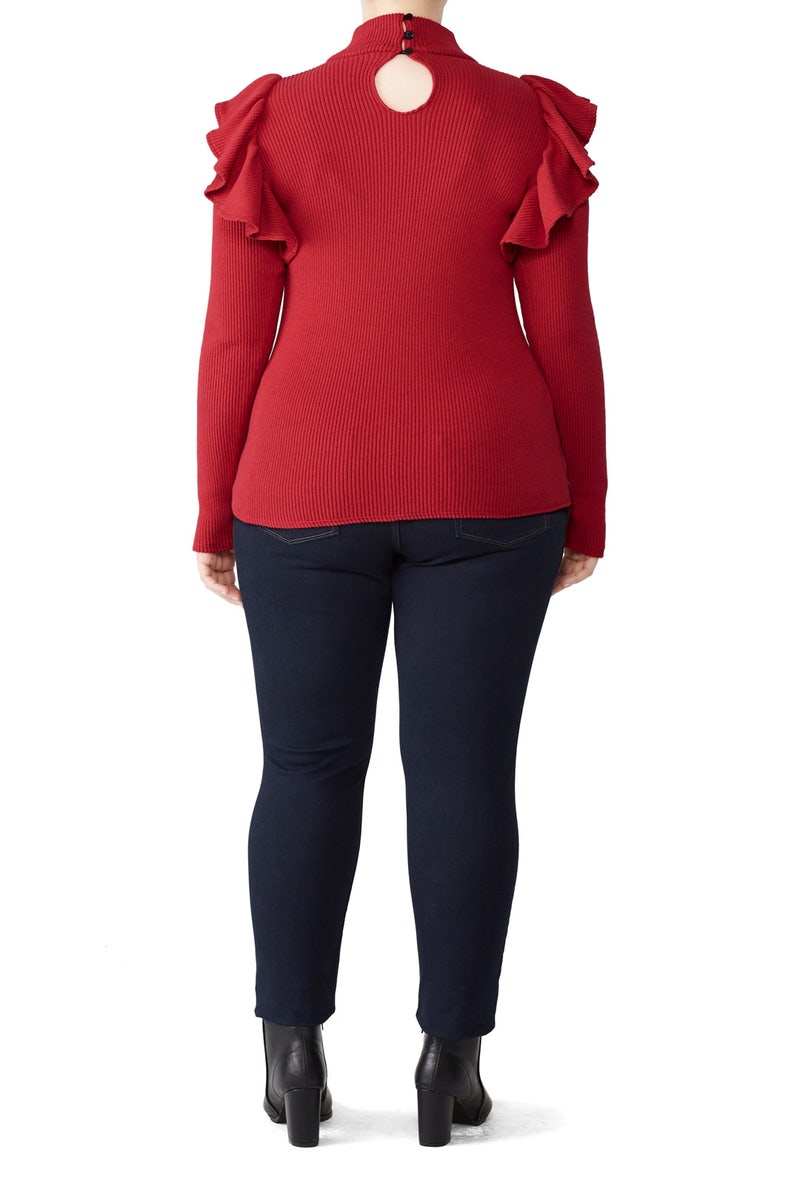 Rust Ottawa Top by Amanda Uprichard | Rent the Runway