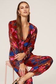 Snake Garden Jumpsuit by FARM Rio | Rent the Runway
