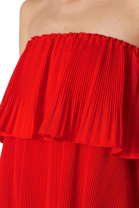 Valentina Ruffled Dress by Essentiel Antwerp | Rent the Runway
