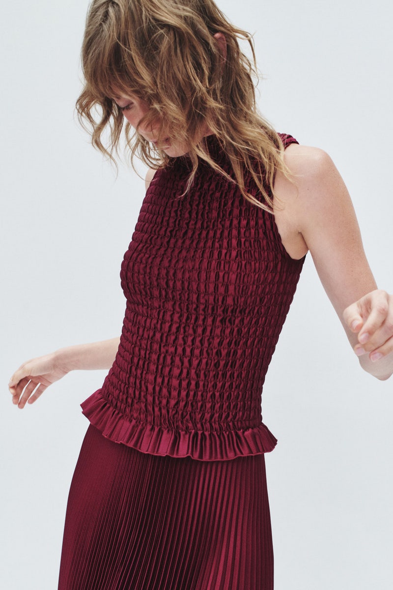 Bowery Smocked Gown by L'IDÉE | Rent the Runway