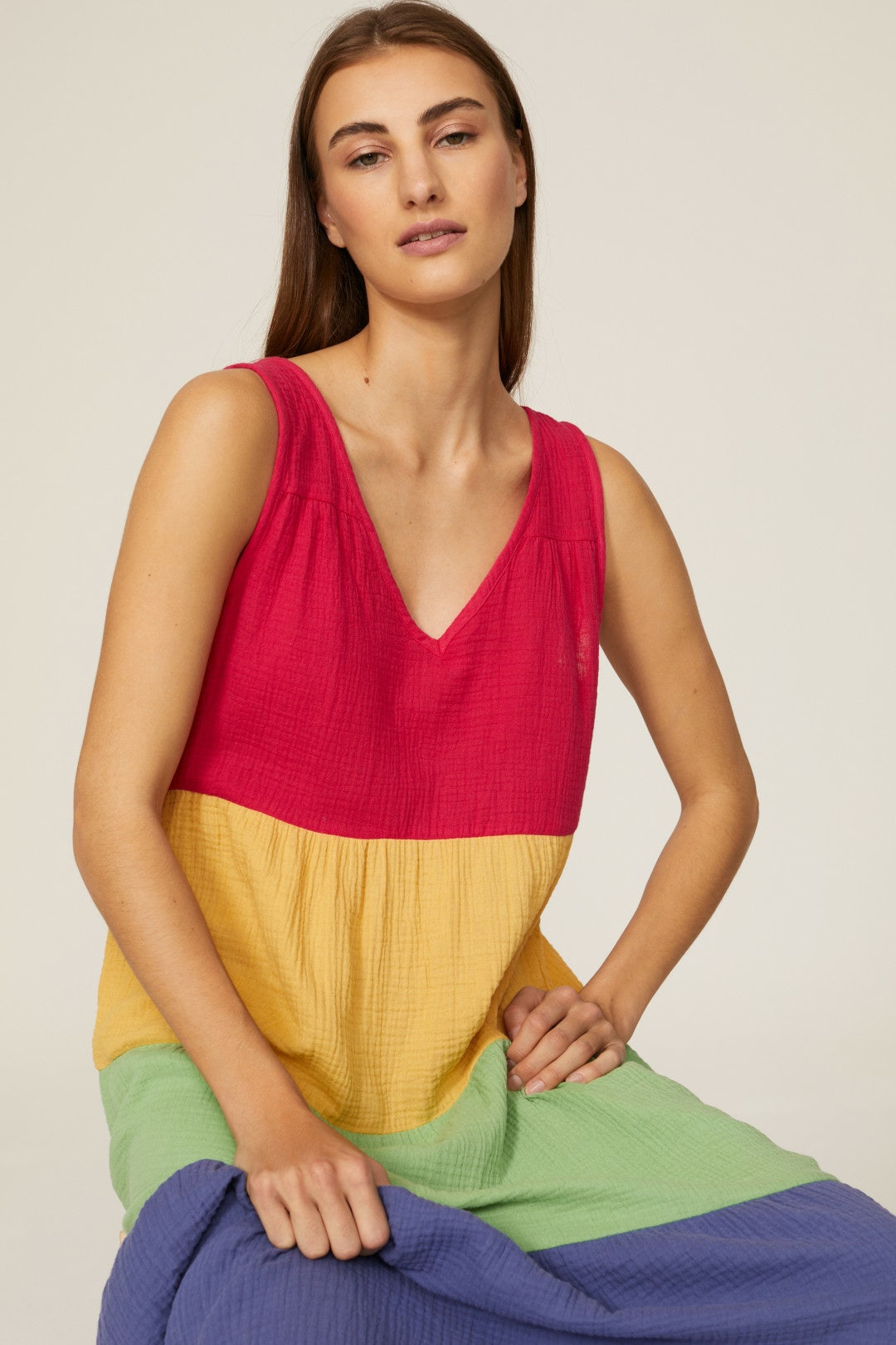 Rainbow Corrine Maxi by Marine Layer | Rent the Runway