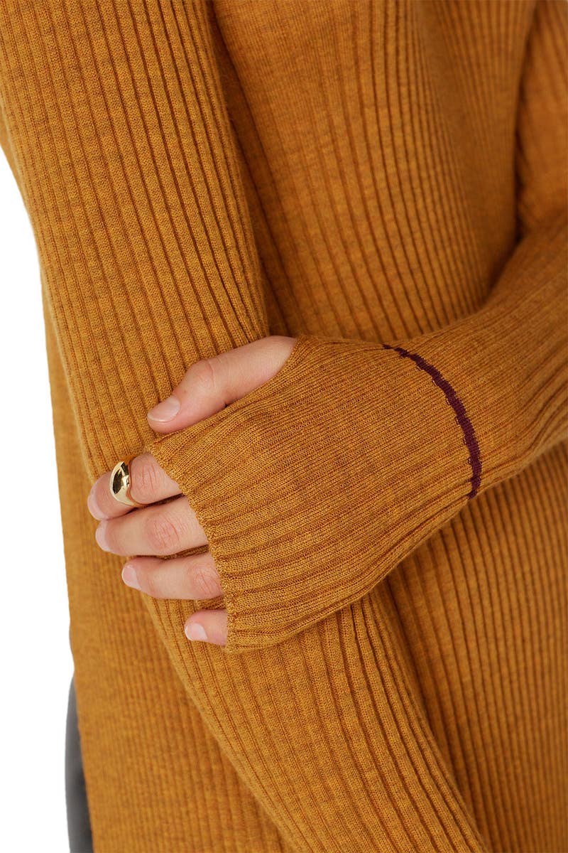 Orange Ribbed Top by Maison Margiela | Rent the Runway
