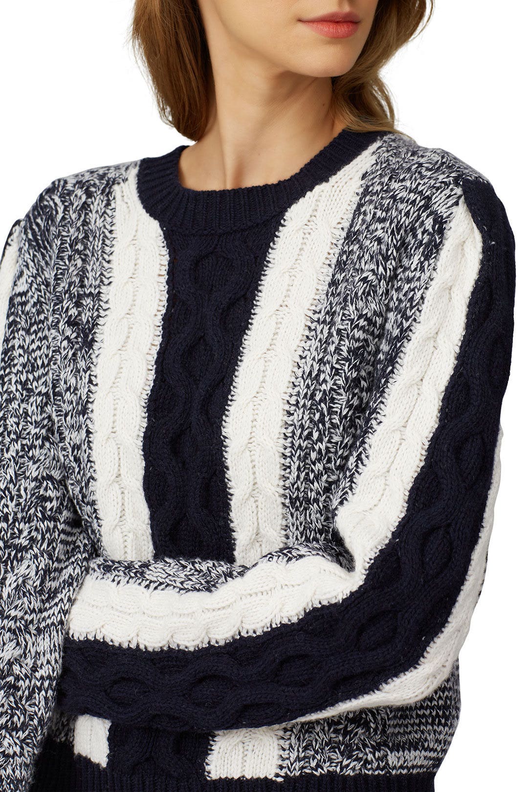 Colorblock Wool Sweater by Jason Wu | Rent the Runway