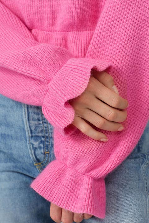 Knit Nora Crop Sweater by MINKPINK | Rent the Runway