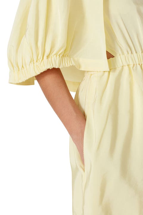 Gemma Short Cape Dress by Tibi | Rent the Runway