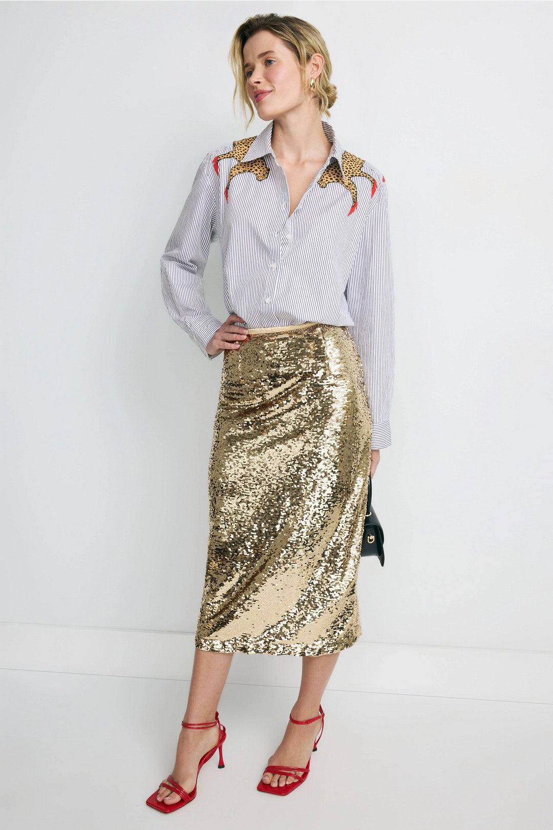 Margaux Cheetah Top by Tanya Taylor | Rent the Runway