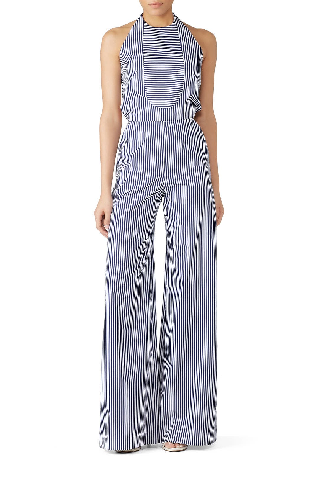 Knotted Halter Neck Jumpsuit by Martin Grant | Rent the Runway