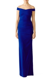 Blue Vive Gown by Nicole Miller | Rent the Runway