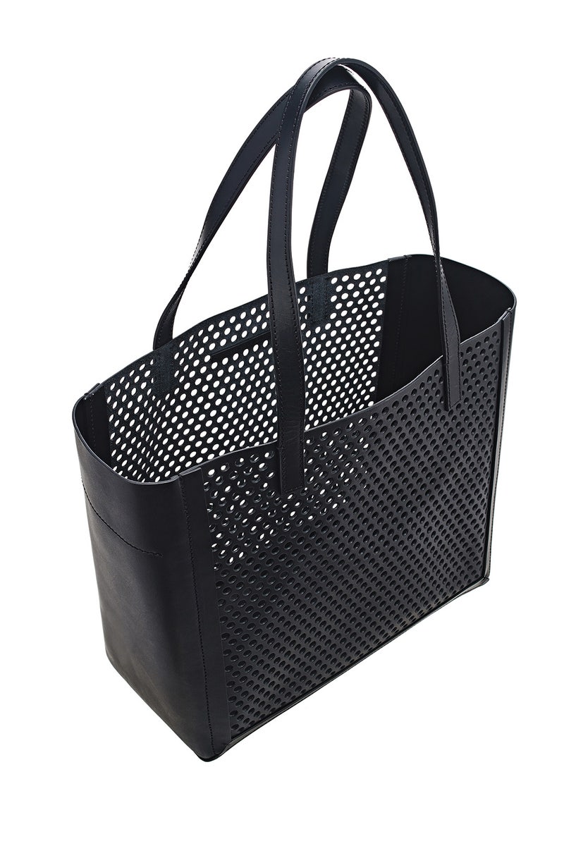 Perforated Open Tote by Loeffler Randall | Rent the Runway
