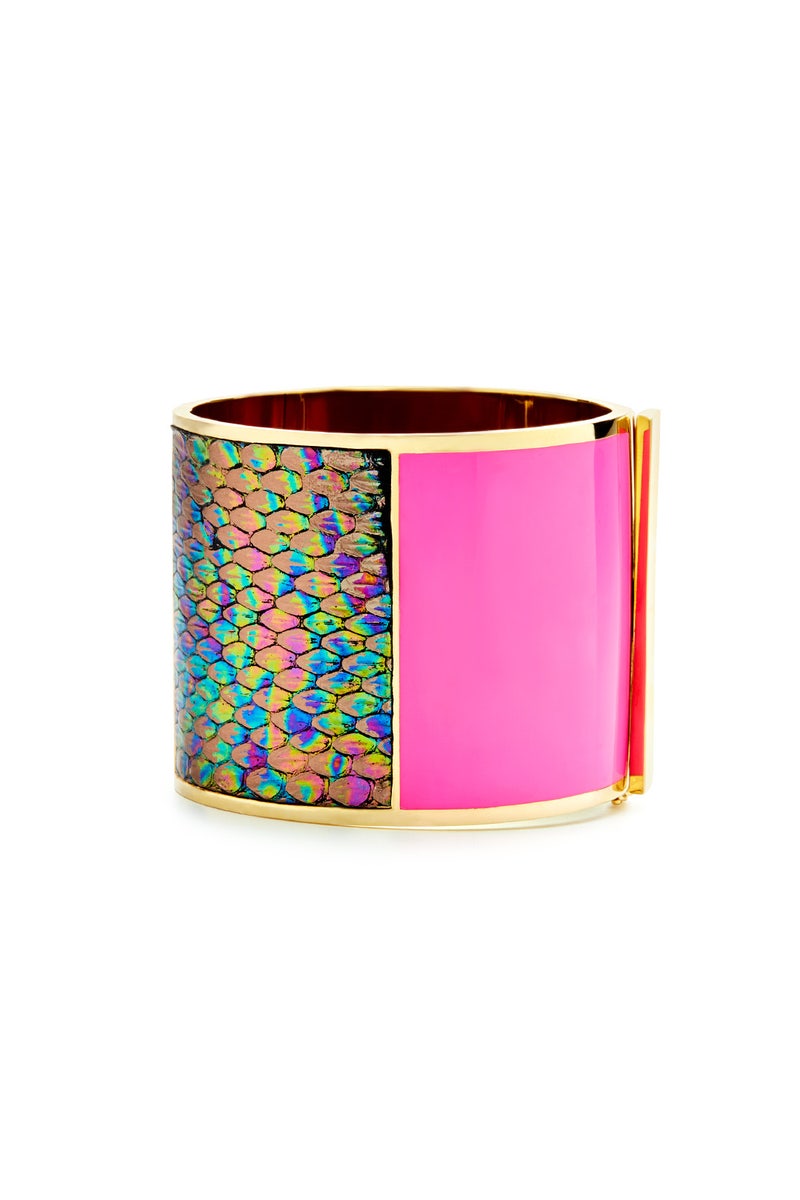 Pink Masquerade Cuff by Sarah Magid | Rent the Runway
