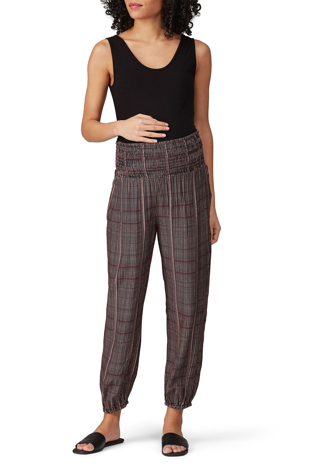 The Weekend Maternity Pants by HATCH | Rent the Runway