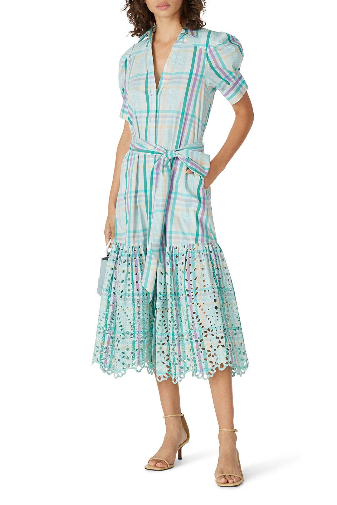 Striped Fern Dress by Tanya Taylor | Rent the Runway