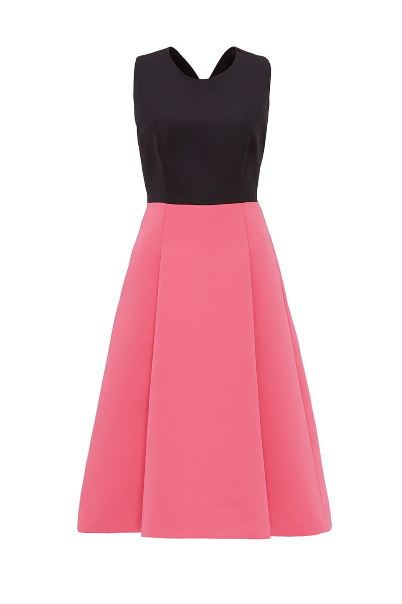 Colorblock Bowback Dress by kate spade new york | Rent the Runway