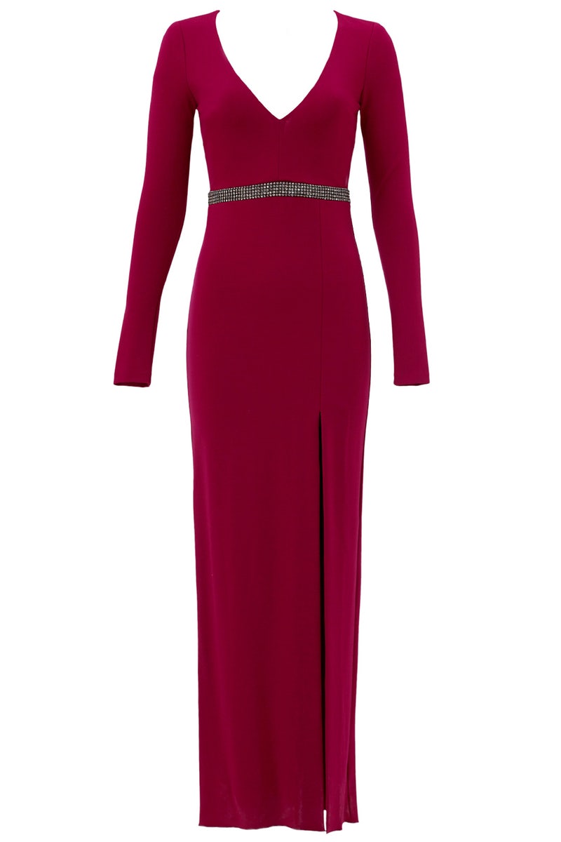 Red Berry Gown by Nicole Miller | Rent the Runway