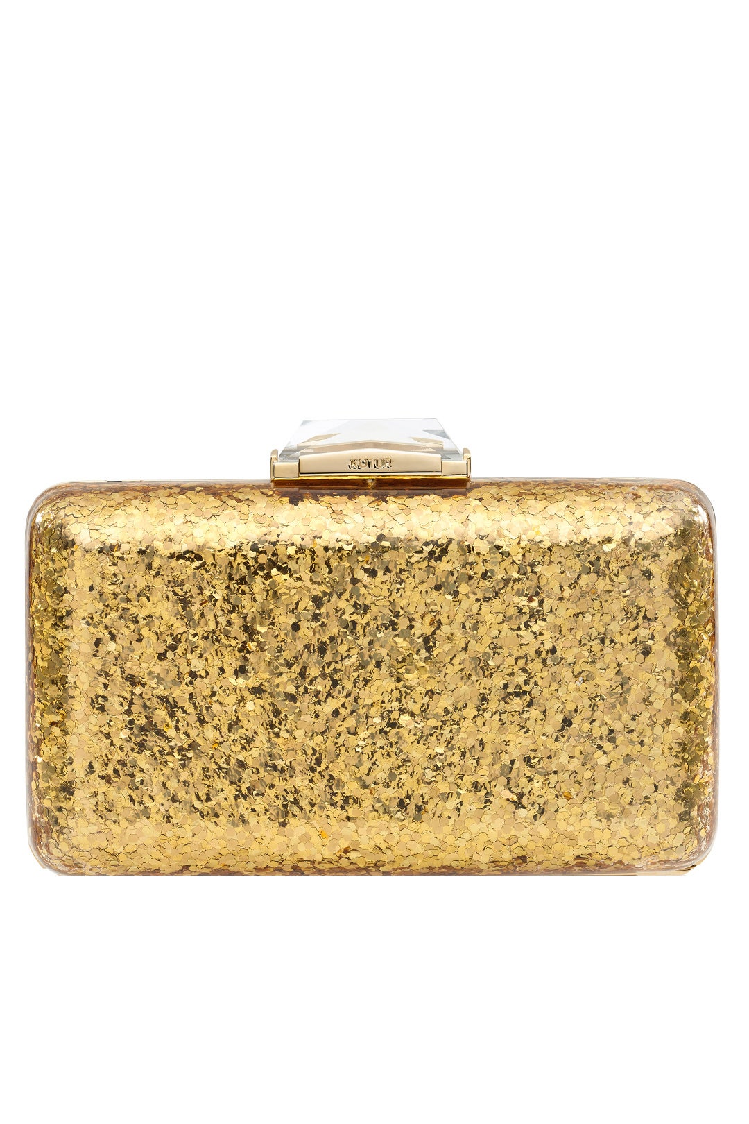 Gold Ross Espey Minaudiere By Kotur Rent The Runway